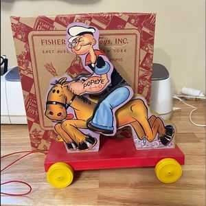 Fisher-Price | Other | Fisher Price Vintage Collectible Popeye Cowboy ...